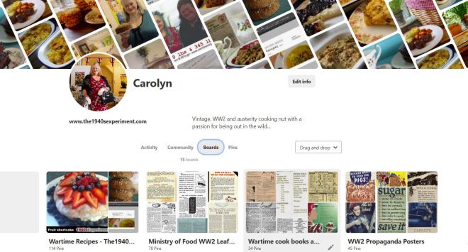 The 1940s Experiment Pinterest Page - The 1940's Experiment