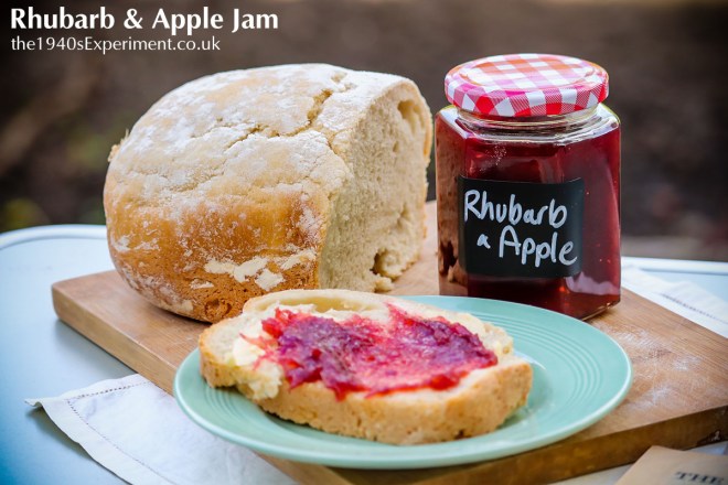 Rhubarb & Apple Jam - Recipe No. 193 - The 1940's Experiment