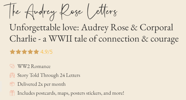 I've been receiving love letters for a year! - The 1940's Experiment