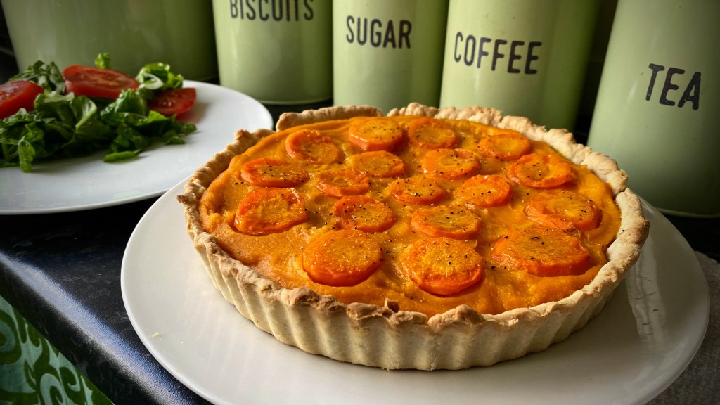 Carrot Flan - Recipe No. 225 - The 1940's Experiment